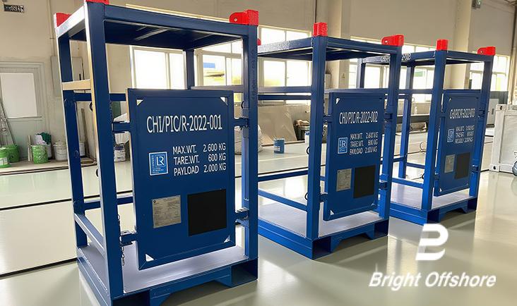Offshore Cylinder bottle racks